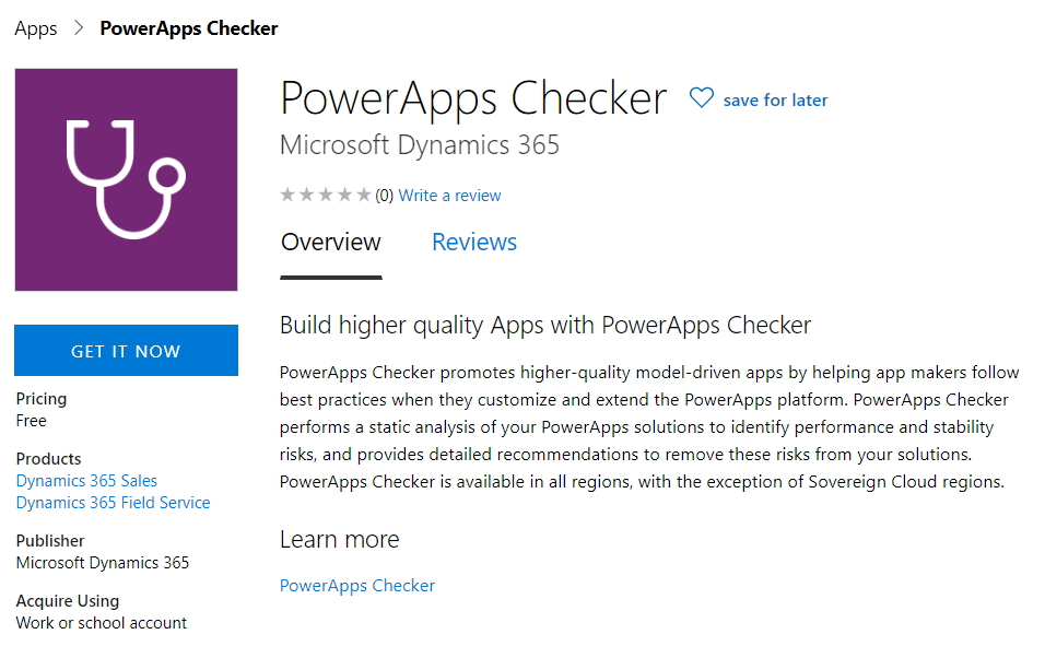 Leveraging the Power of Solution Checker from Power Apps – Lyrio Cristall